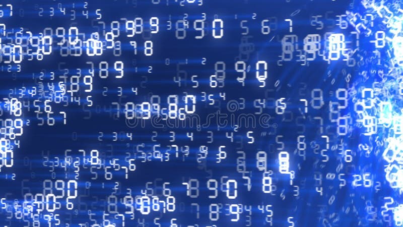 Rain of numbers stock footage. Video of backdrop, binary - 39435696