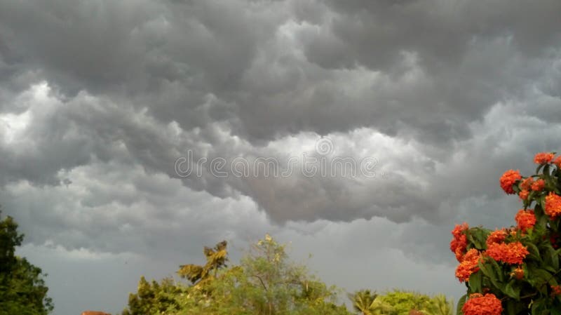 Cloudy stock image. Image of india, panjim, rain, cloudy - 124203757