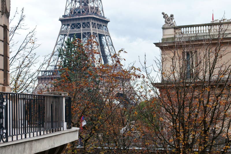 Rain in Paris stock image. Image of landmark, century - 34552633