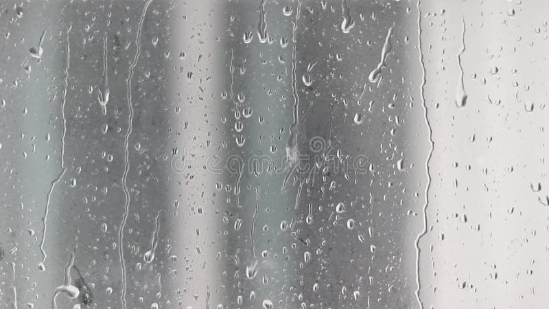 Rain Poured Down on the Cement Floor. Stock Footage - Video of lake ...