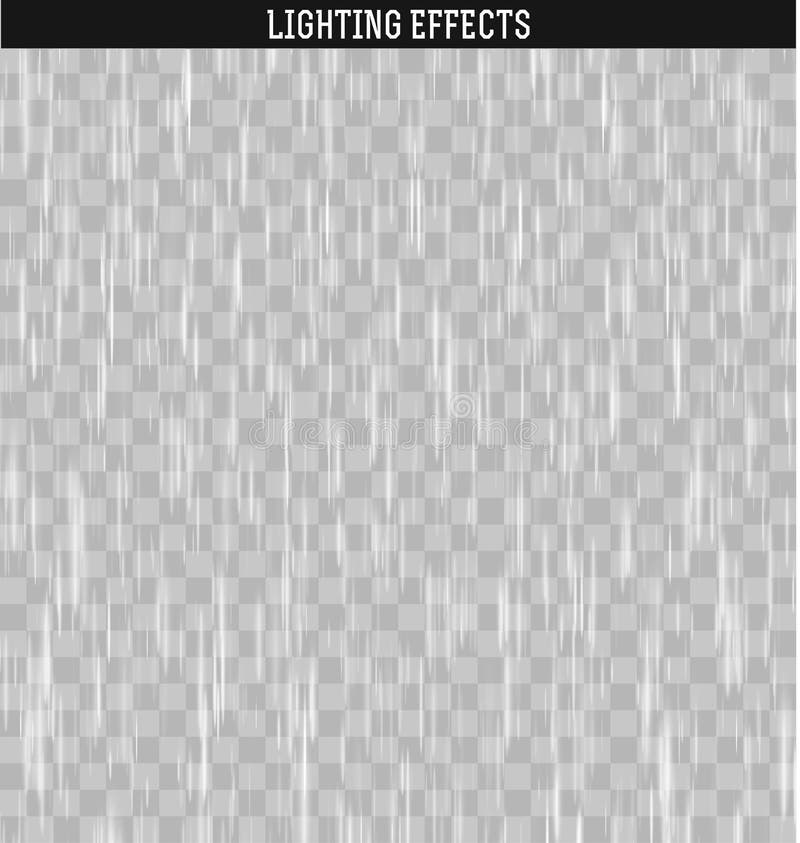 Rain Realistic Effect. Rains and Snow Realistic. Stock Vector ...