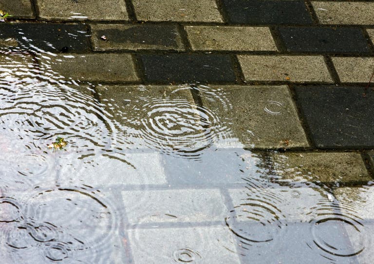 Rain rings geometry stock photo. Image of cool, autumn - 21402076
