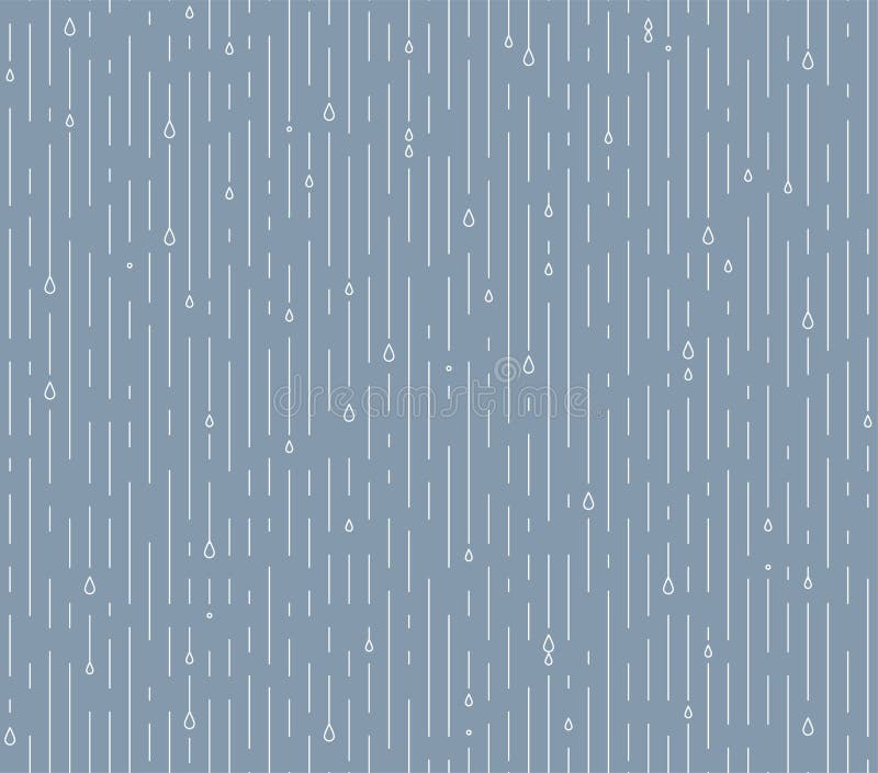 Rain seamless pattern stock vector. Illustration of creative - 21147127