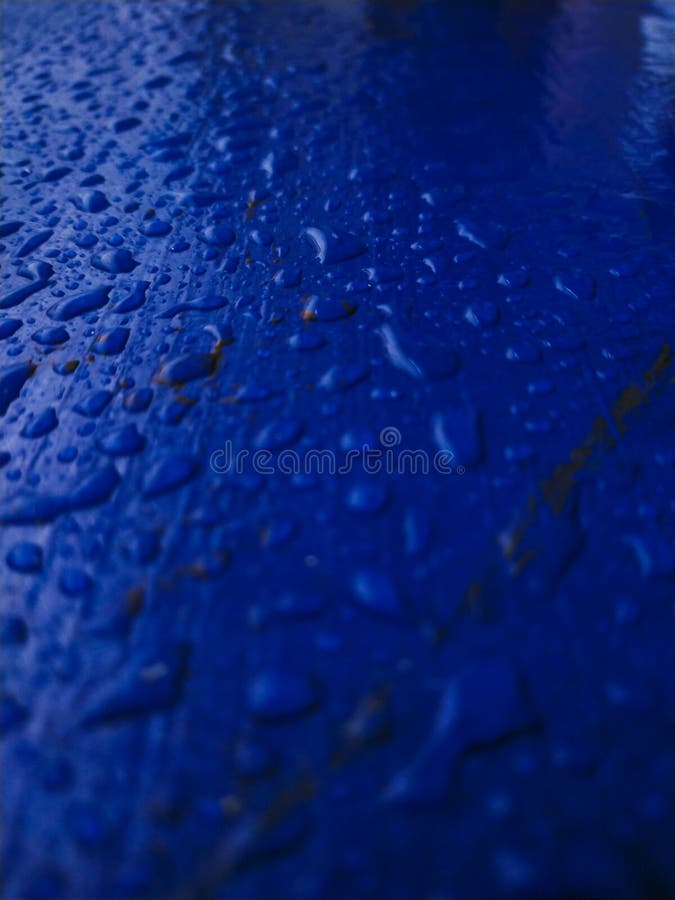 Rain Splash in the Afternoon Stock Photo - Image of azure, rain: 201526110