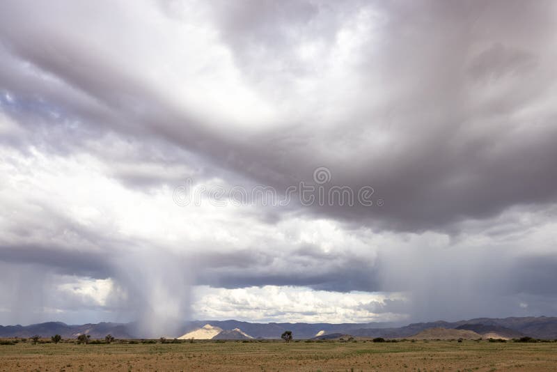 Rain Start Falling from the Clouds Stock Photo - Image of outdoors ...
