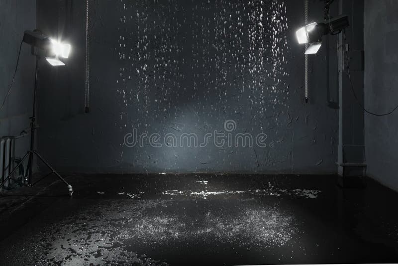 Stage in Lights stock image. Image of performance, discotheque - 9203083