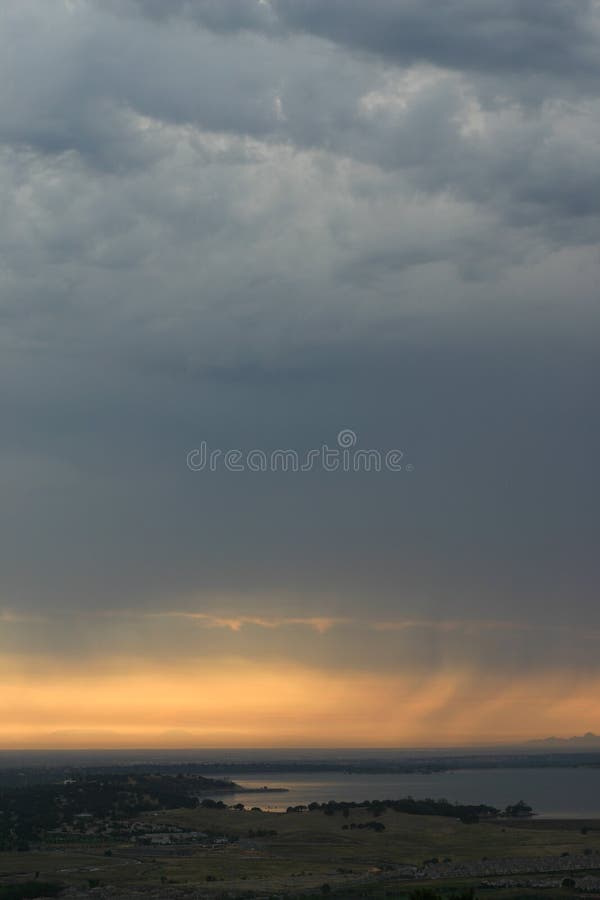 Rain And Sunset Picture. Image: 793777