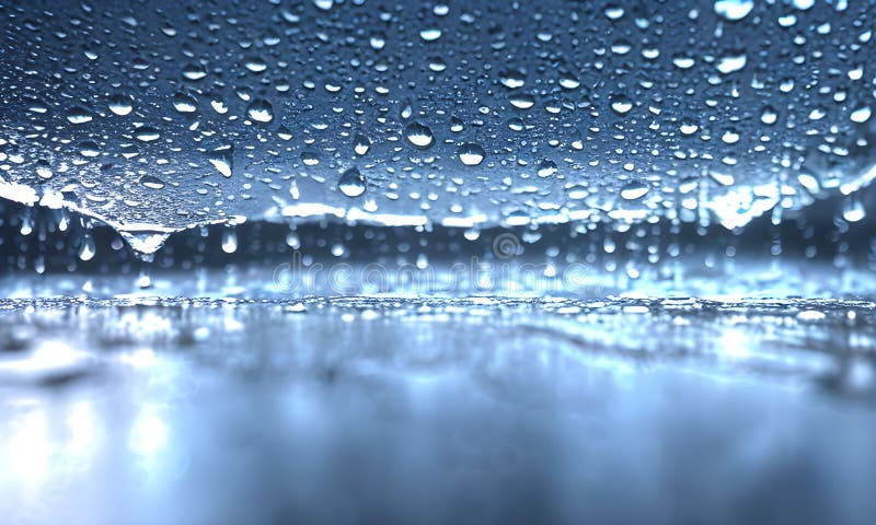 Rain Texture, 3d Rendering. Clear Focus. Clear Focus, Generative AI ...
