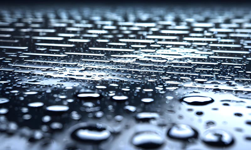 Rain Texture, 3d Rendering. Clear Focus. Clear Focus, Generative AI ...