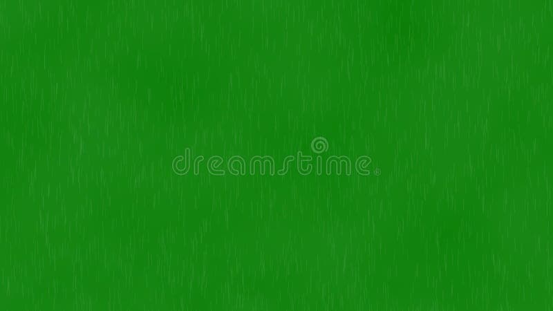 Rain with Thunderstorm on Green Screen. Stock Video - Video of ...
