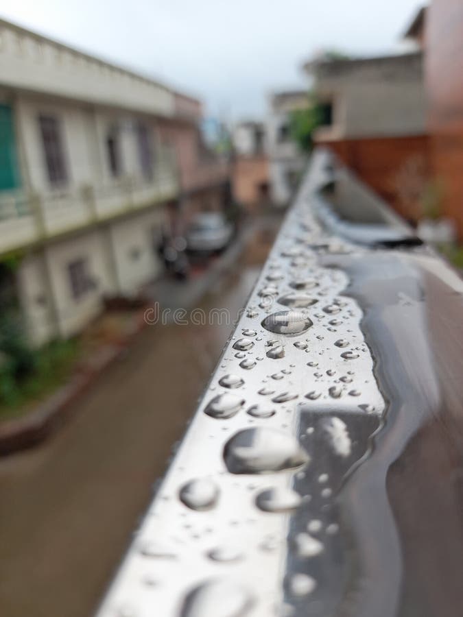 Rain Wallpaper Home Screen Pic Barish Stock Photo - Image of wallpaper ...