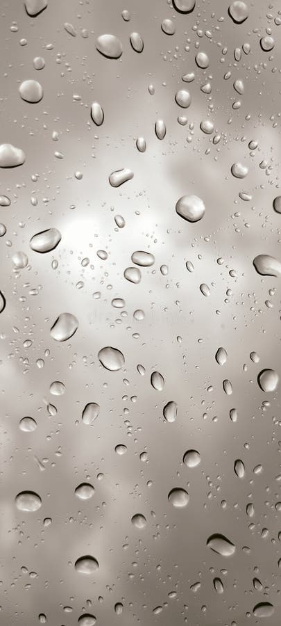 Rain Water Dripping on the Mirror during the Day Stock Photo - Image of ...