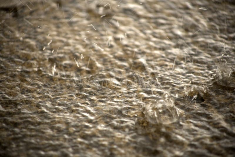Rain water puddle stock photo. Image of britain, drops - 116333230
