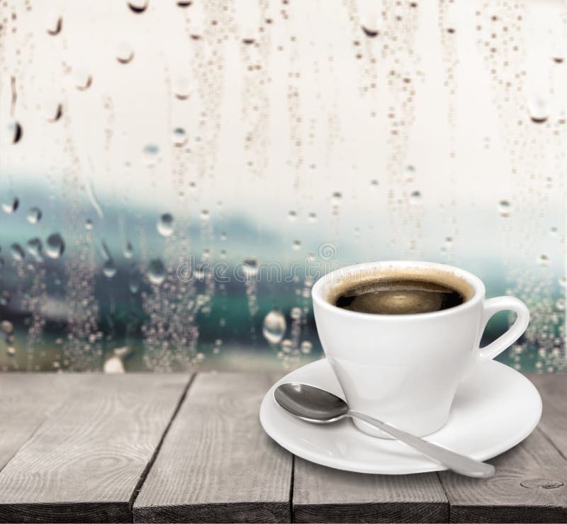 4,062 Rain Window Coffee Stock Photos - Free & Royalty-Free Stock ...