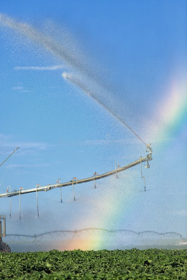Rainbow Pivot stock photo. Image of prairie, farmland - 27296928
