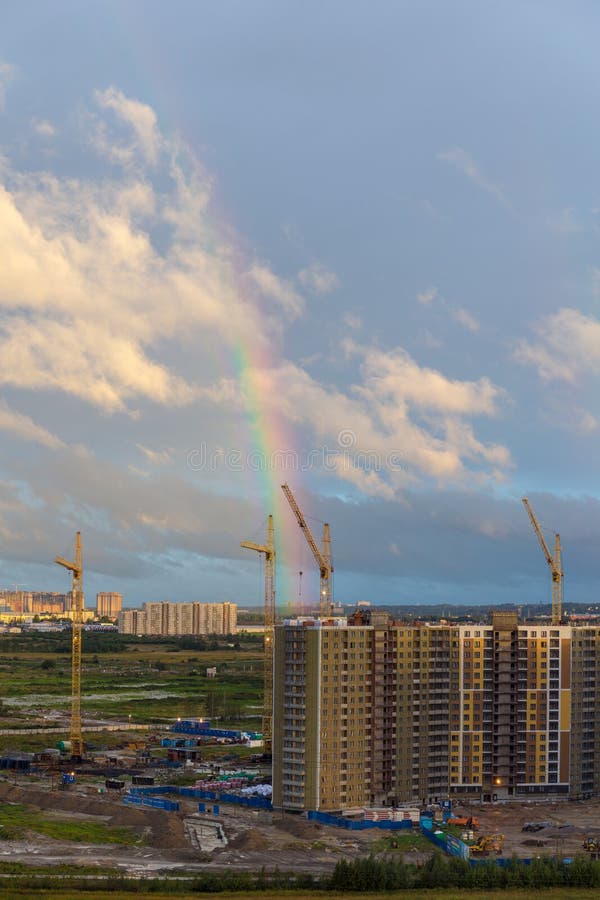 260 Rainbow Construction Site Stock Photos - Free & Royalty-Free Stock ...