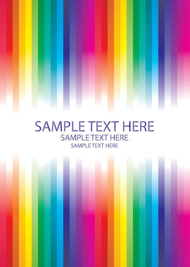 Rainbow abstract stock vector. Illustration of line, curve - 12809948