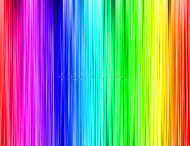 Abstract Rainbow Colors Stripes Background Stock Vector - Illustration ...