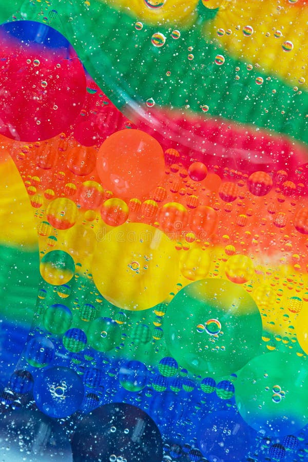 Rainbow of water stock photo. Image of rainbow, drops, aqua - 17888