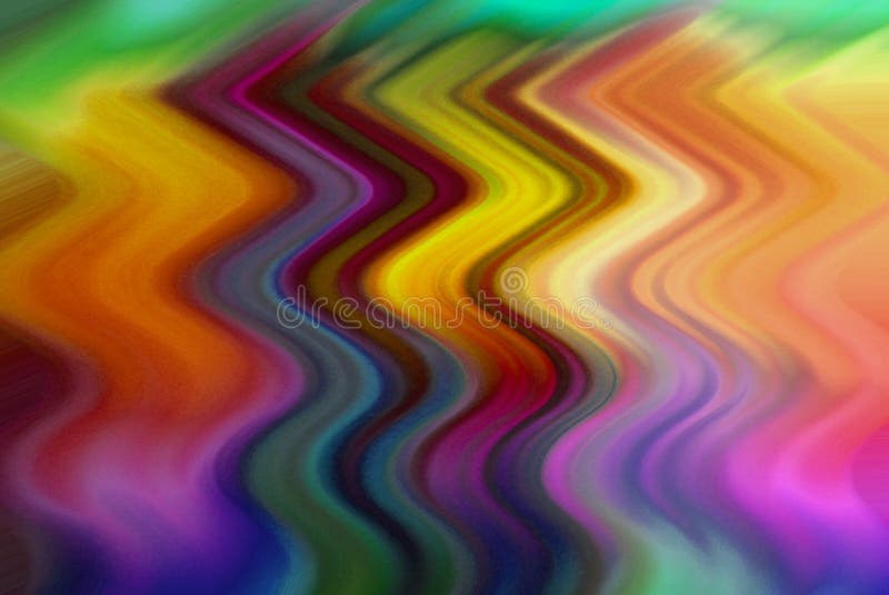 Rainbow Abstract Background Multicolor Stock Illustration ...