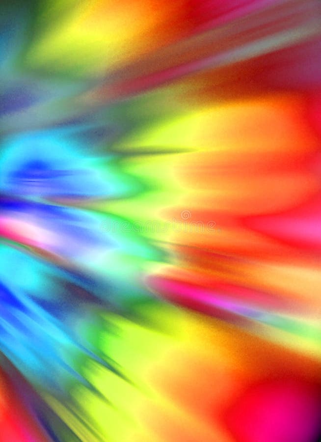 Rainbow Abstract Background Multicolor Stock Illustration ...