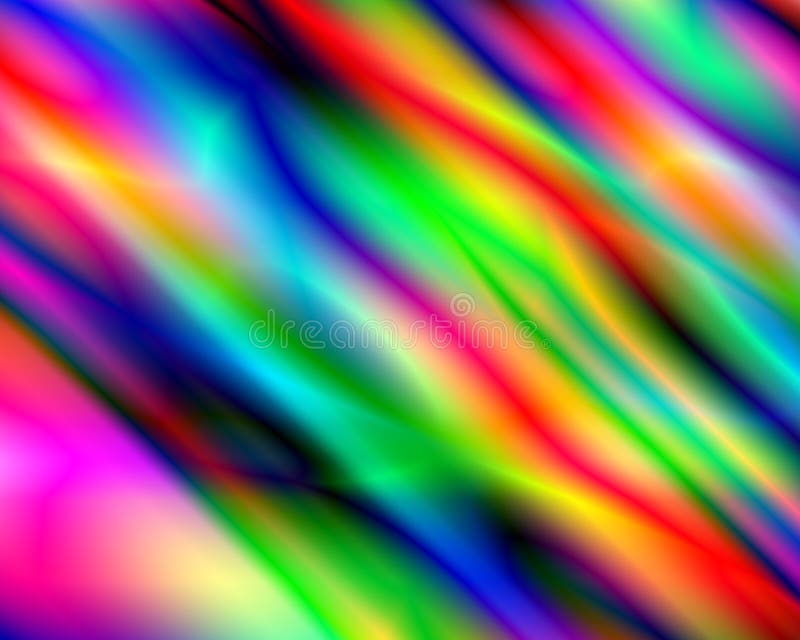 Rainbow Abstract Texture Background Stock Illustration - Illustration ...
