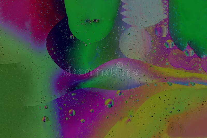 Rainbow Acid Abstract Background and Psychedelic Pattern, Fantasy Forms ...