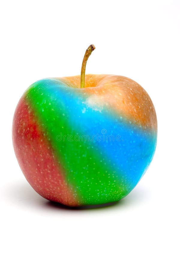 Rainbow Apple Picture. Image: 2906840