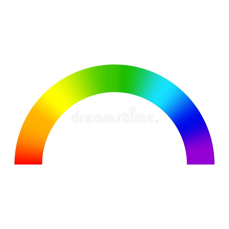 Rainbow Arc White Background Stock Illustrations – 2,592 Rainbow Arc ...