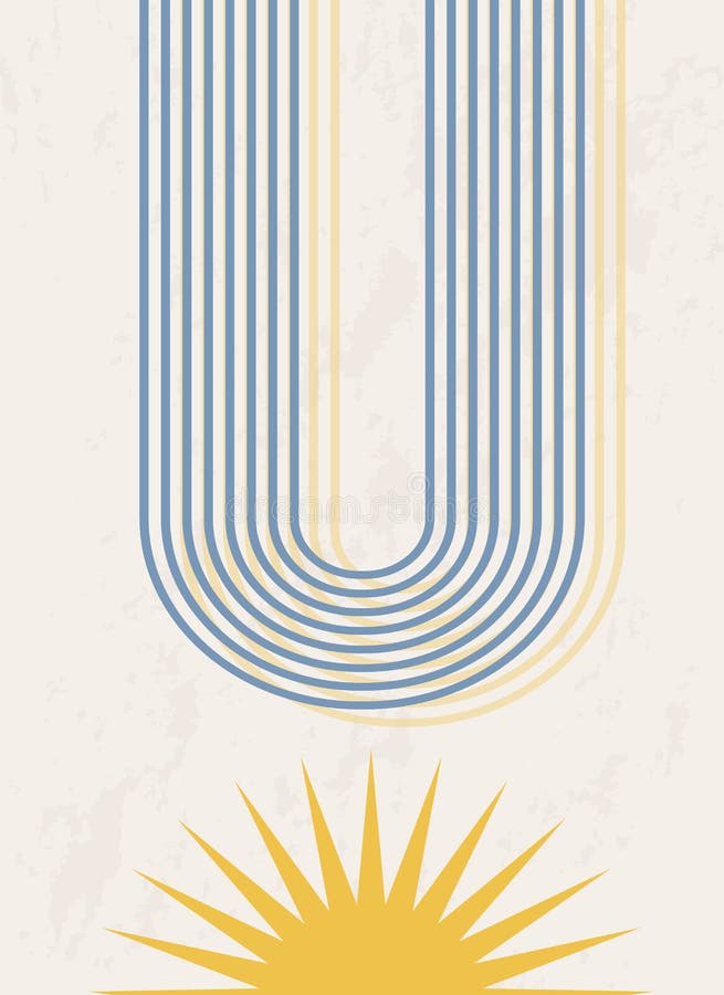 Rainbow Arch and Sunrise. a Symbol of Peace, Harmony and Freedom ...