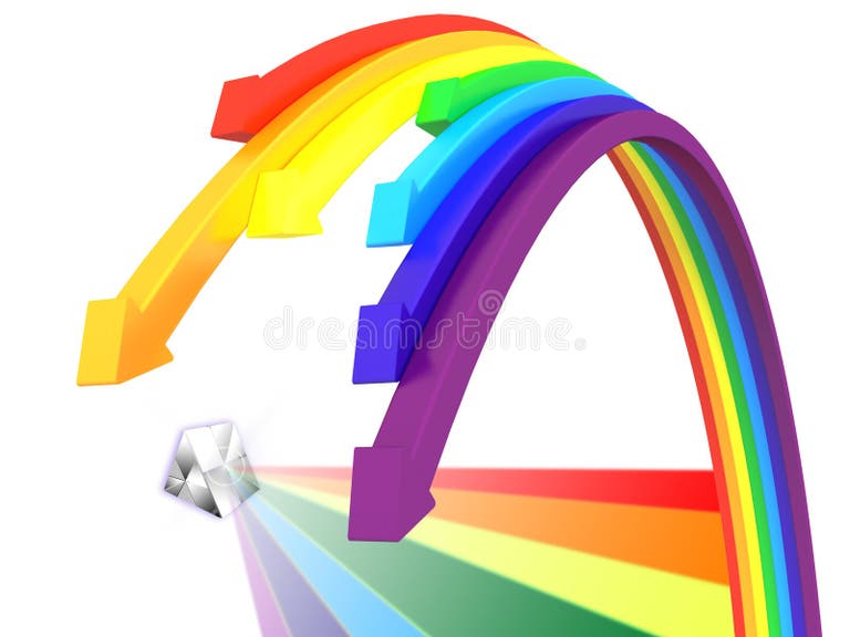 Rainbow Color Arrows Stock Illustrations – 2,008 Rainbow Color Arrows ...