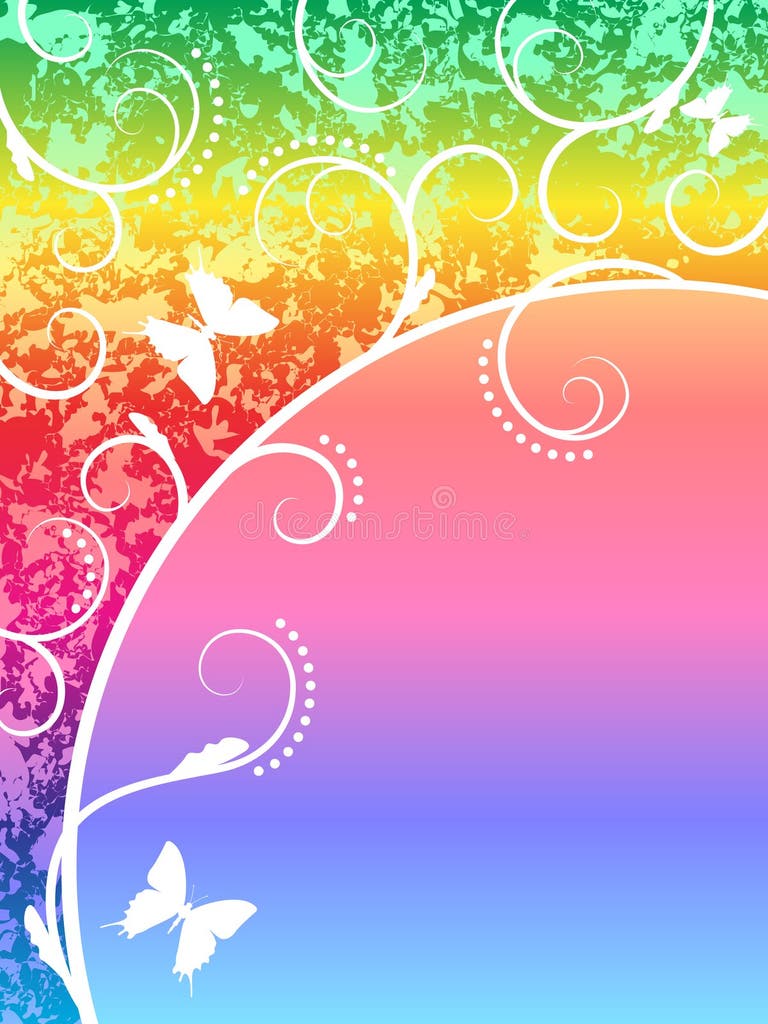 Random Rainbow Dots Background Stock Illustrations – 309 Random Rainbow ...