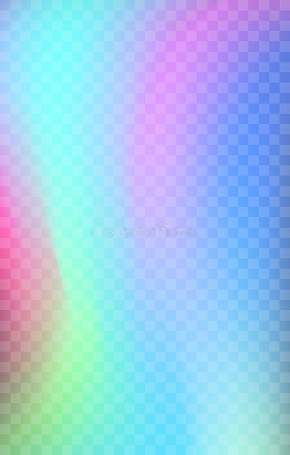 Rainbow Crystal Reflection Effect. Shimmer and Shine Stock Vector ...