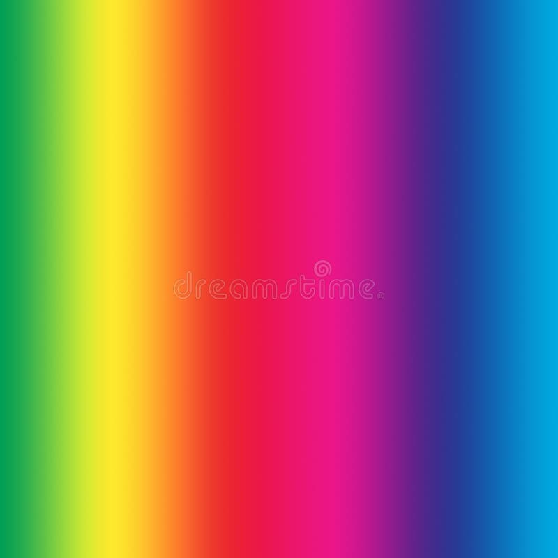 Colorful Palette. Set of Bright Colors of Rainbow Palette. Full ...