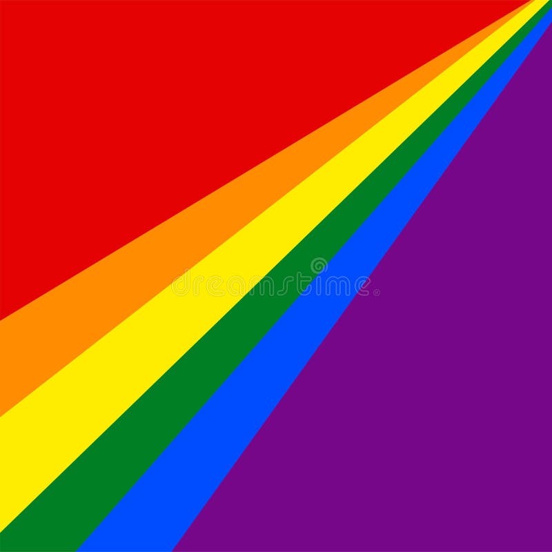 Rainbow Background, Vector Illustration, Isolate on White Background ...