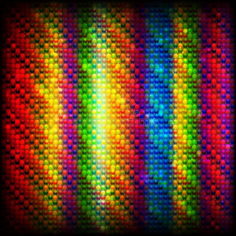 Rainbow ball background stock vector. Illustration of pattern - 25107461