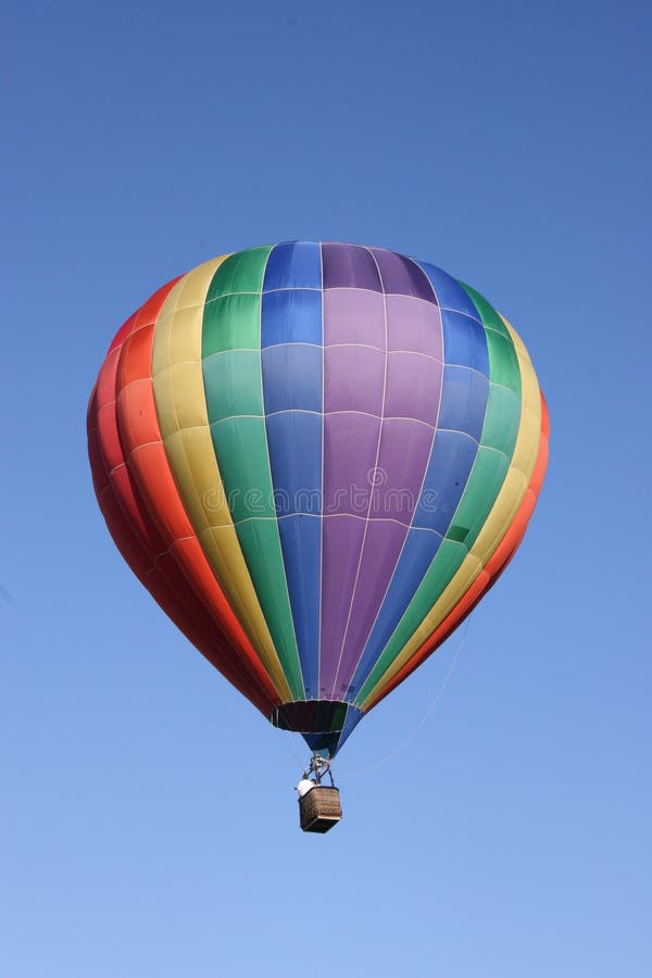 Rainbow balloon stock image. Image of pastimes, direction - 1283453