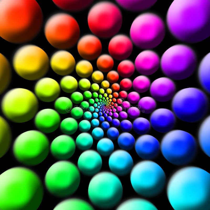 Rainbow Balls Picture. Image: 2647729
