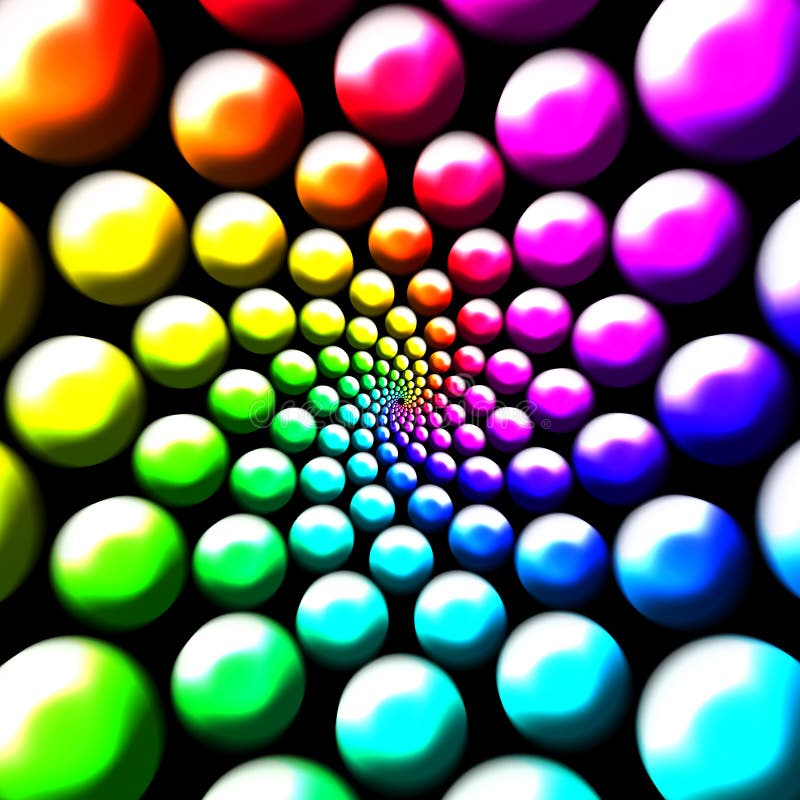 Rainbow Balls Picture. Image: 2811716
