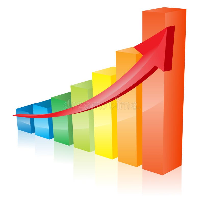 Rainbow bars vector stock vector. Illustration of design - 10808357