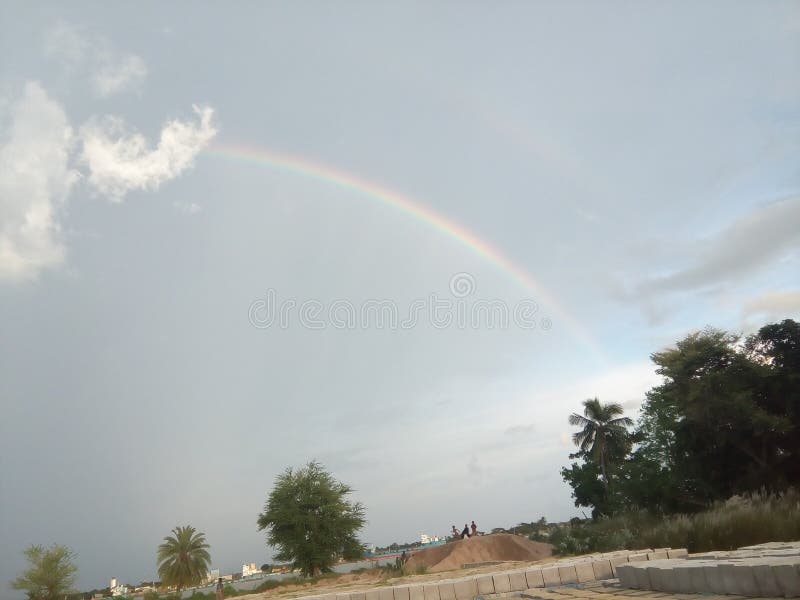 Rainbow stock photo. Image of rainbow, beauty, nature - 84567072