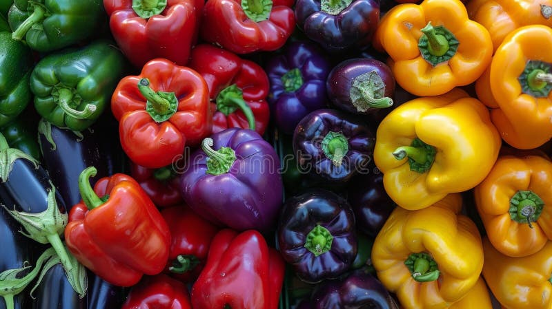 Red and Hot Peppers in a Beautiful Photo Shoot. Stock Image - Image of ...