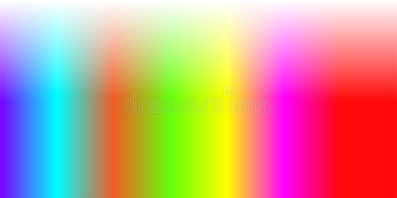 Rainbow Blend Colorful Vector Background Stock Vector - Illustration of ...