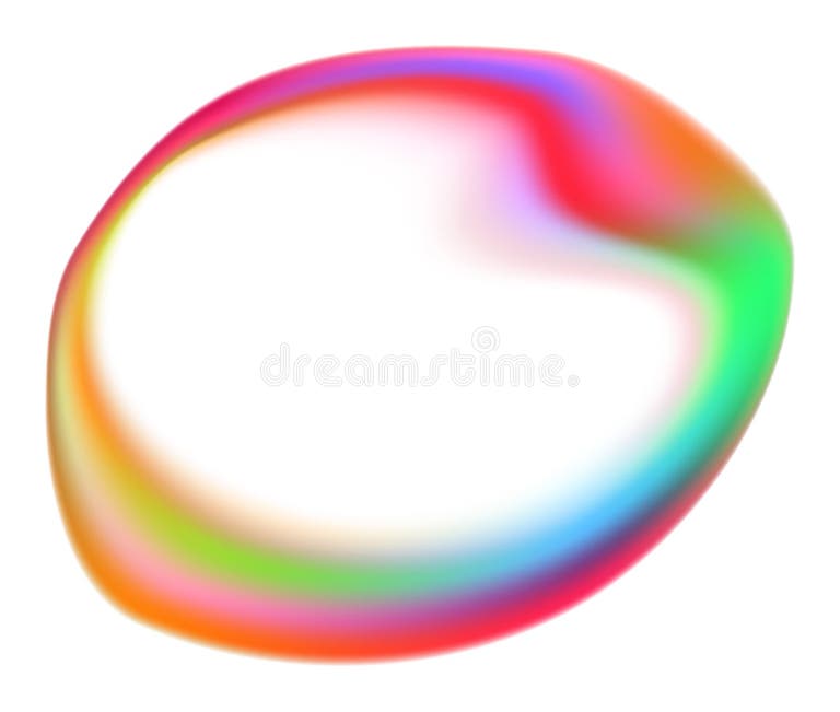 Rainbow Blob Shape Color Gradient Stock Vector - Illustration of logo ...