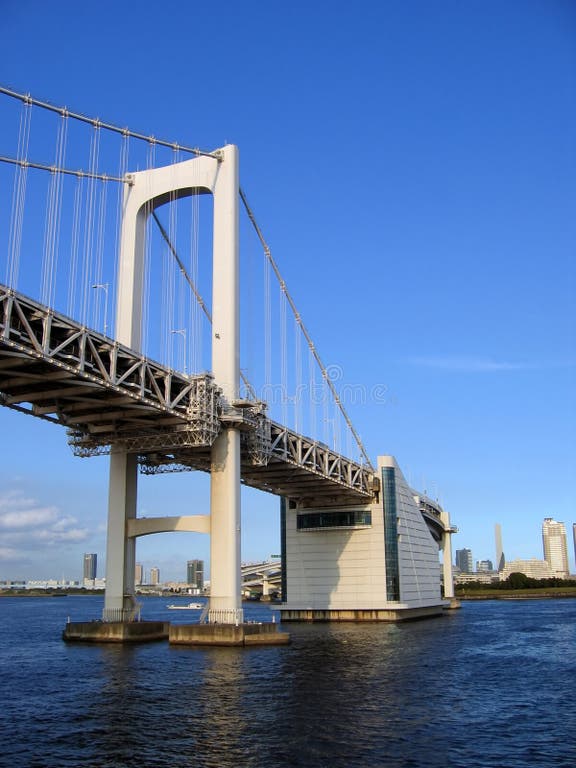 Rainbow bridge stock photo. Image of cross, scape, port - 14000