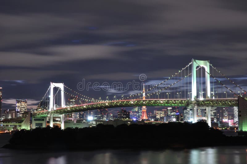 Rainbow bridge stock image. Image of travel, landmark - 21004863