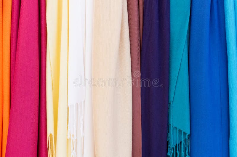 Rainbow of bright cloth stock photo. Image of garment - 26021662
