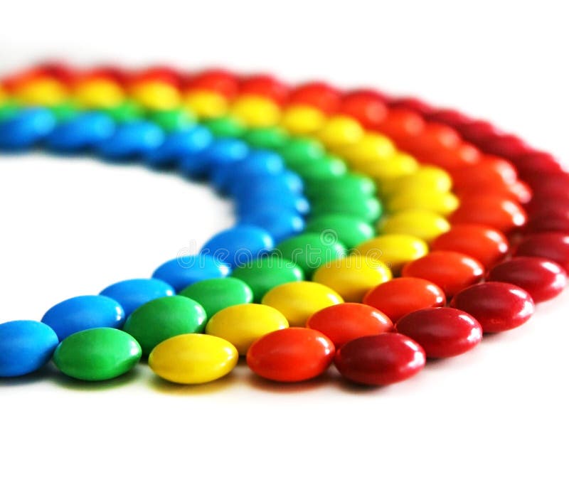 Rainbow Candies stock photo. Image of stripe, treats - 30624718