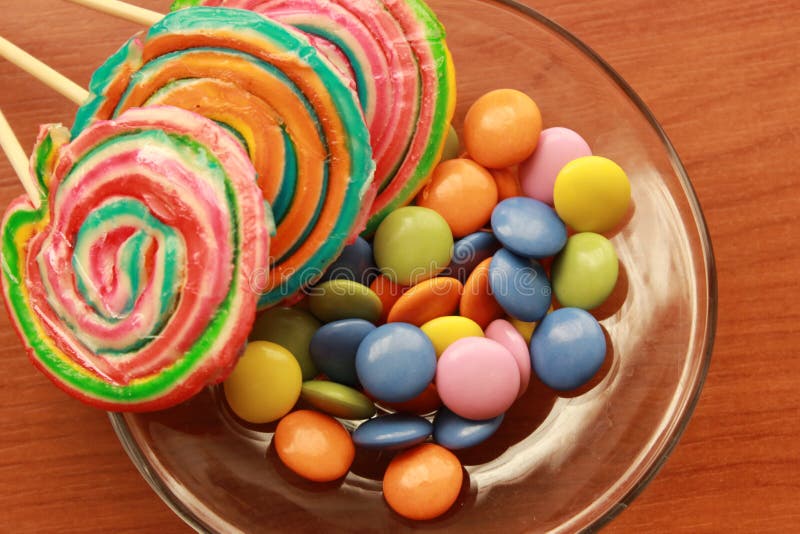 Rainbow candy and candy stock image. Image of sugar, candies - 59922623