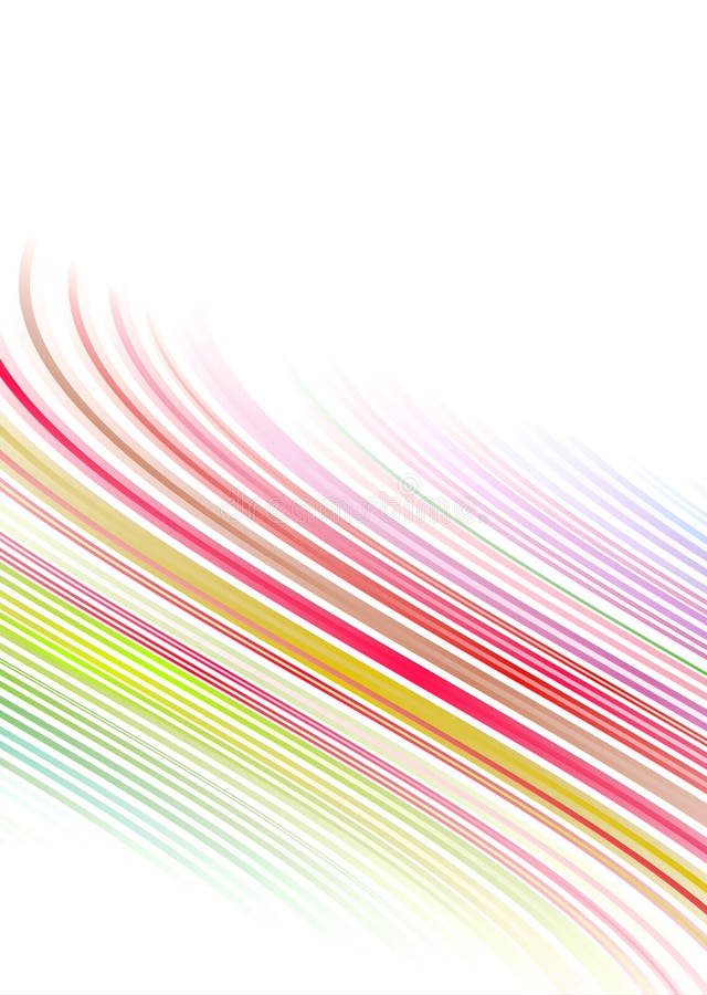 Rainbow cascade subtle stock illustration. Illustration of copyspace ...